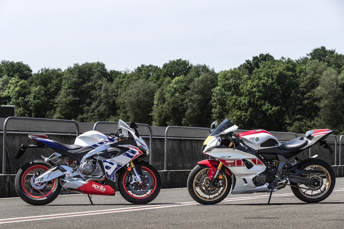 Vergelijkende test: Aprilia RS 660 vs Yamaha R7 - MotoMedia